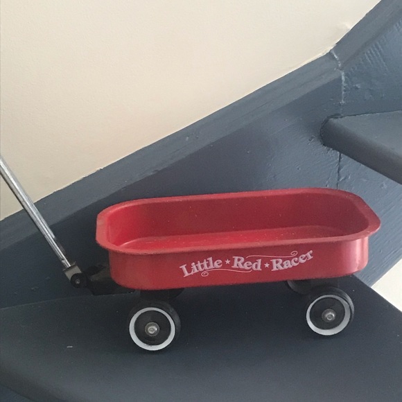 little red racer | Toys | Vintage Little Red Racer Small Wagon Mini Toy ...